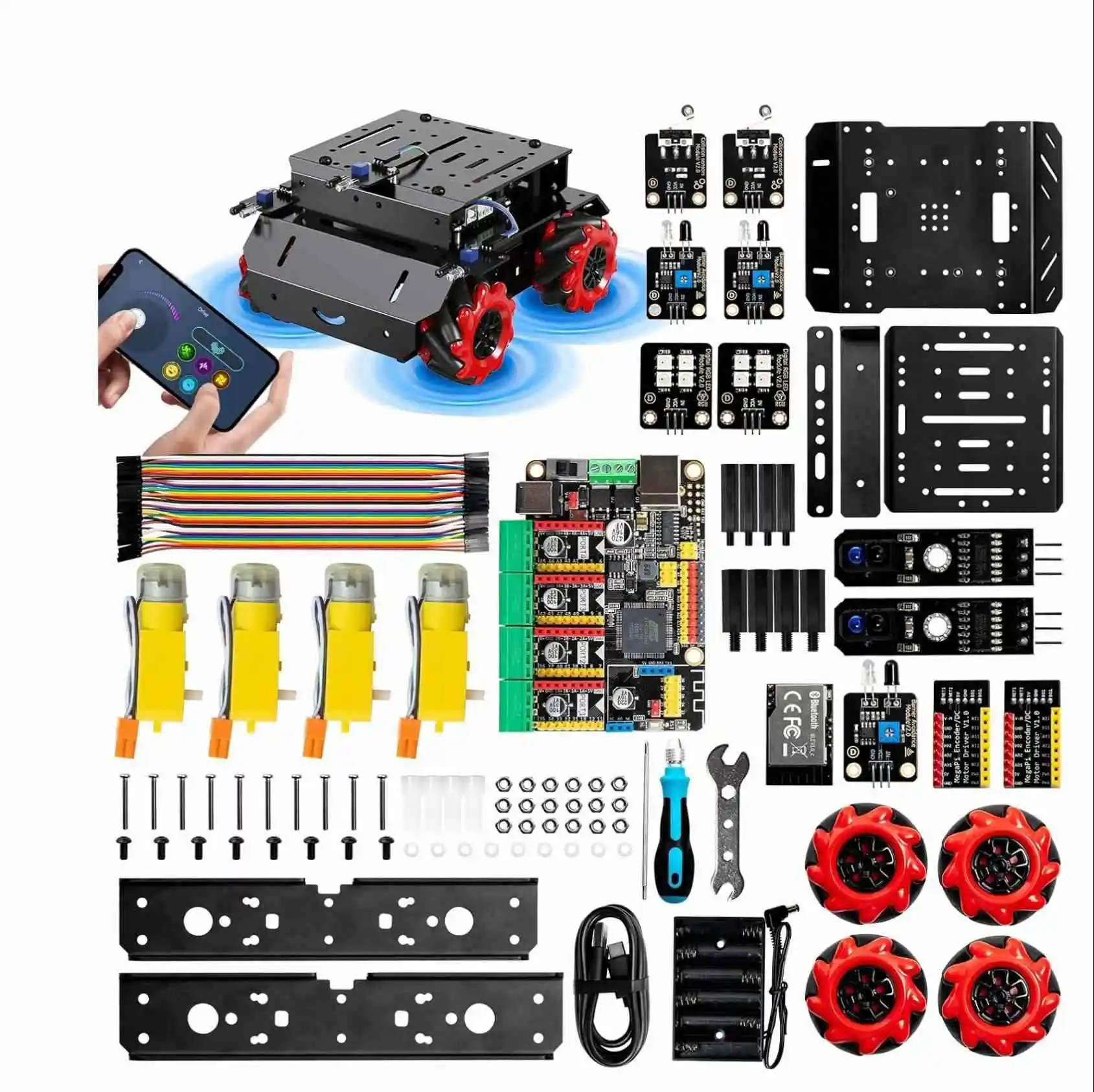 Robotics Kit - Programable Robot Compatible with Arduino
