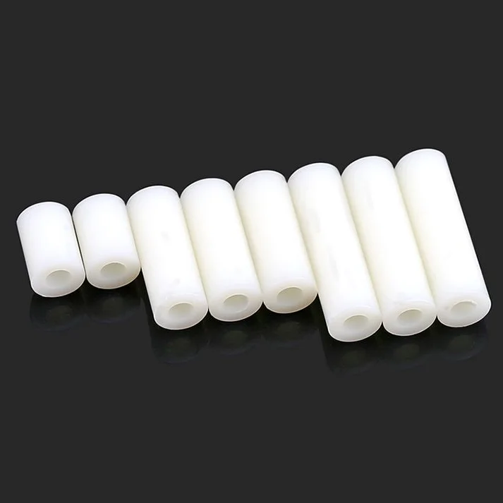 M3 M5 M8 M10 Nylon Plastic PCB Hollow Cylindric Isolation Column ...