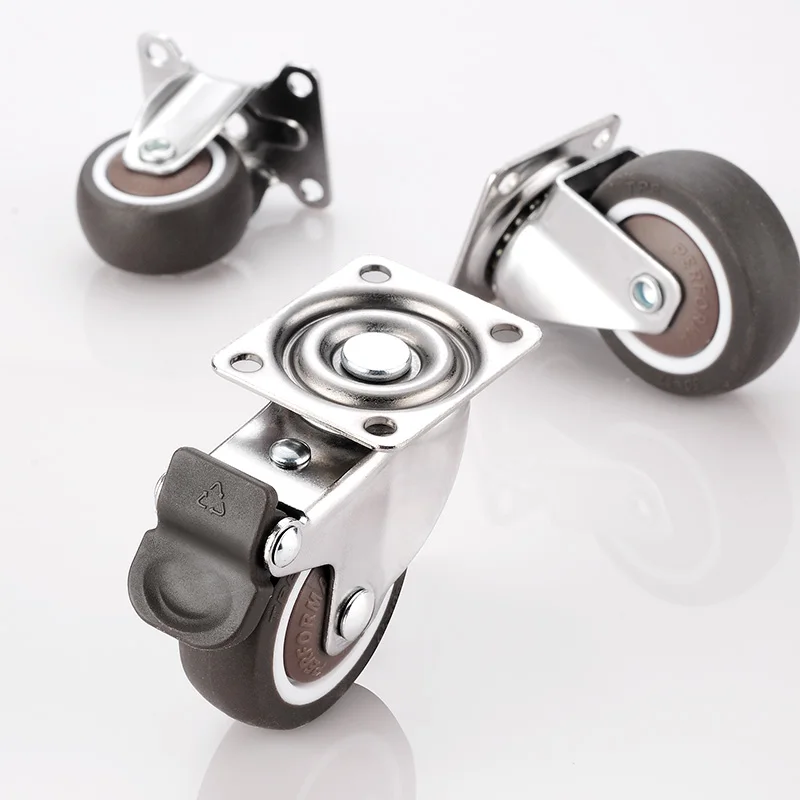 1 Inch Swivel Tpr Rubber Small Wheel - Buy 1 Inch Caster,Small Wheels ...