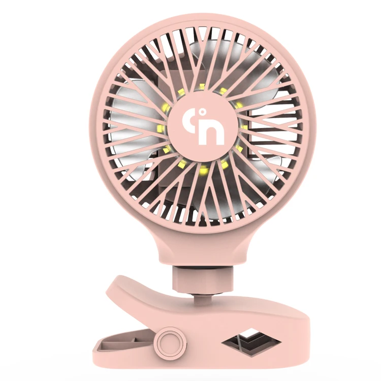 Wihoo Portable Personal Fan Usb Mini Desk Fan Clip On Baby Stroller Fan ...