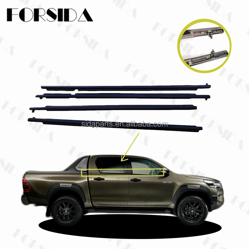 FORSIDA for Toyota HILUX OEM 68210-0K070 Front Left One Set Glass Outer ...