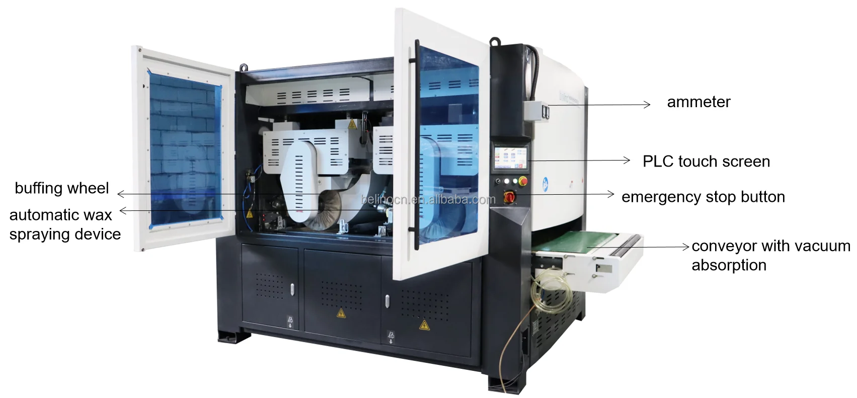 Industrial Heavy Duty MDF Wood High Glossy Polishing Machine Cloth ...