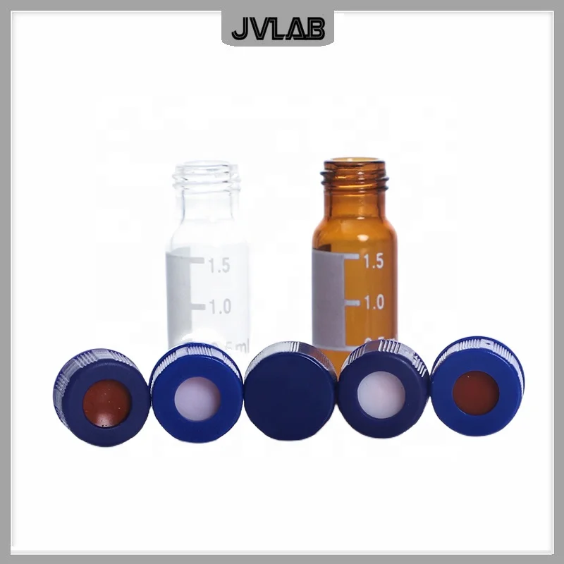 Lab Borosilicate Glass GC Headspace Tubular Vials 10ml 20ml