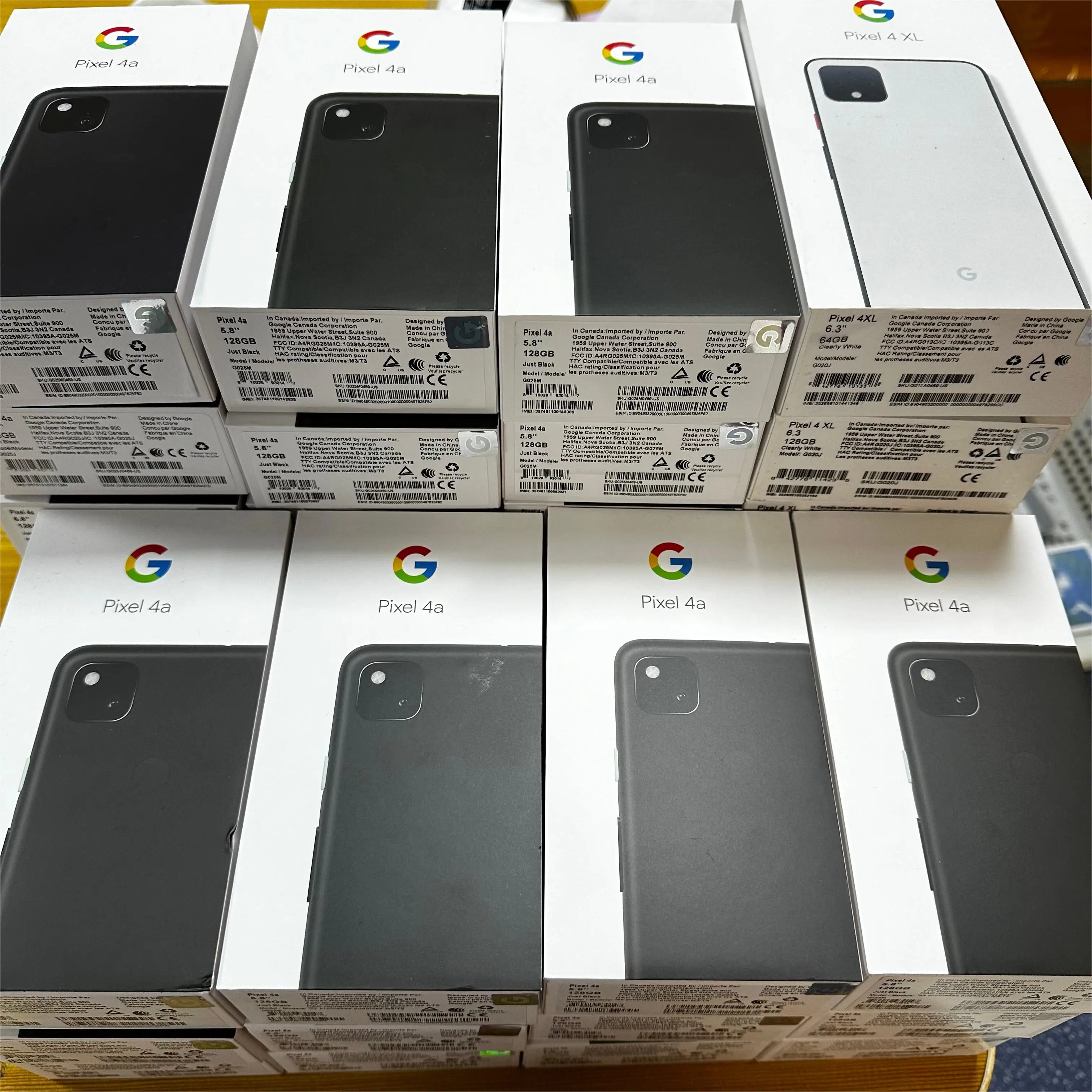 Original 5g Smartphone For Google Pixel5 128gb Used Mobile Phones ...