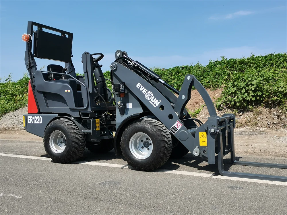 EVERUN ER1220 Mini Wheel Loader - High Efficiency & Durability