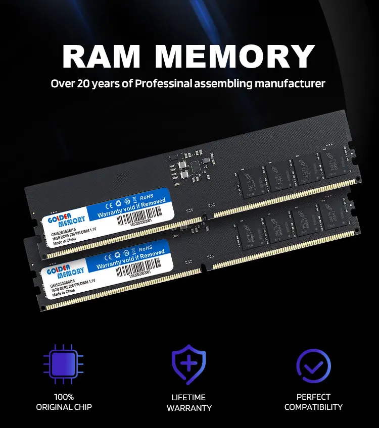 Ram Ddr5 16gb 32gb Memory 4800mhz 5200mhz 5600mhz Dimm Xmp Memoria Ddr5 ...
