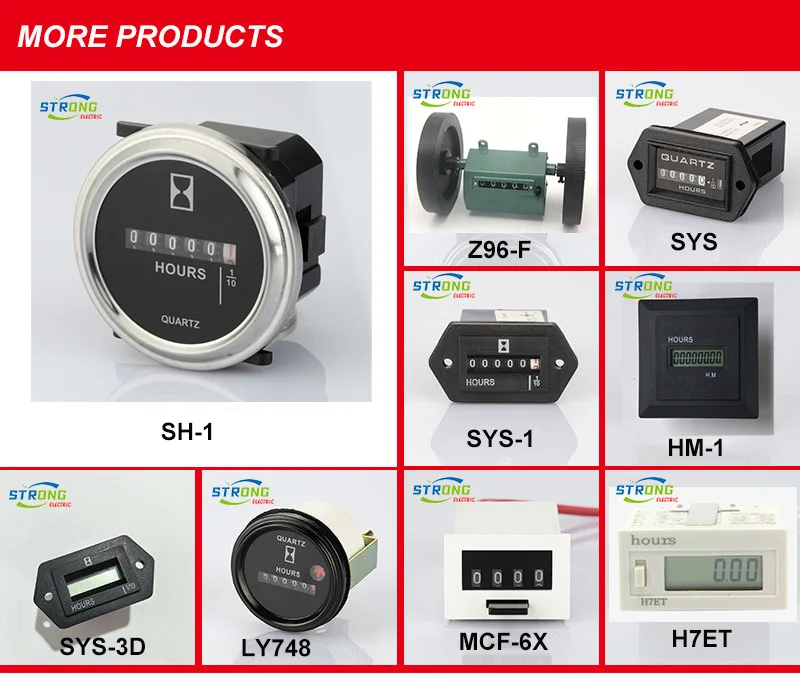 Jdm9-4/6 Electronic Counting Relay Digital Display Counter Preset Totalizer Power Failure Memory ...