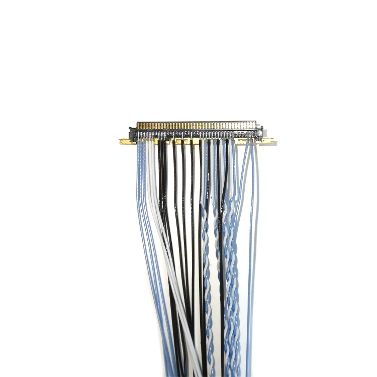 Custom Wire Harness Assembly Connection 30 40 50 Pin Jumper Cables Lcd ...