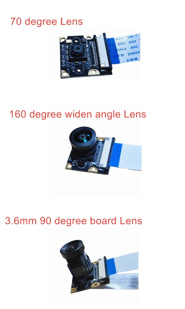 5mp Ov5647 Fpc 15pin Mipi Csi Raspberrypi 3/4 3b+ Development Board ...