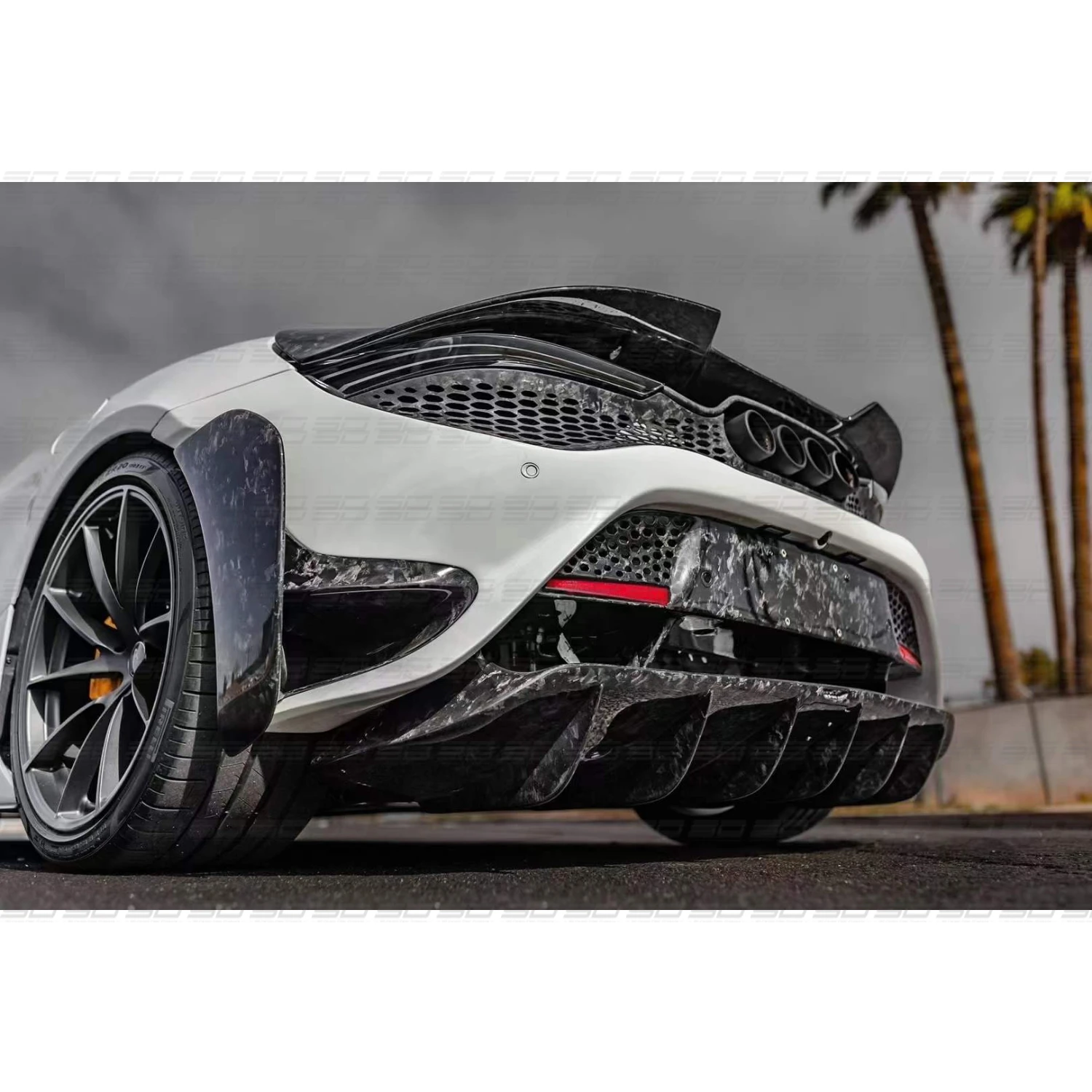 720S Body Kit Upgrade to 765LT Carbon Fiber Front Lip Rear Diffuser ...