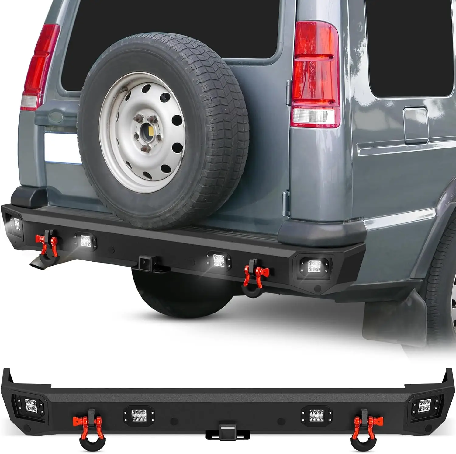 ULON Factory Price OEM off-Road Rear Bumper for Land Rover Discovery 2