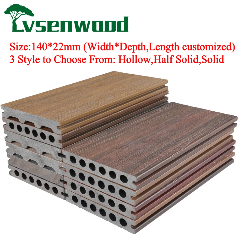 Durable WPC Decking for Outdoor Pool Surrounds - Lvsenwood