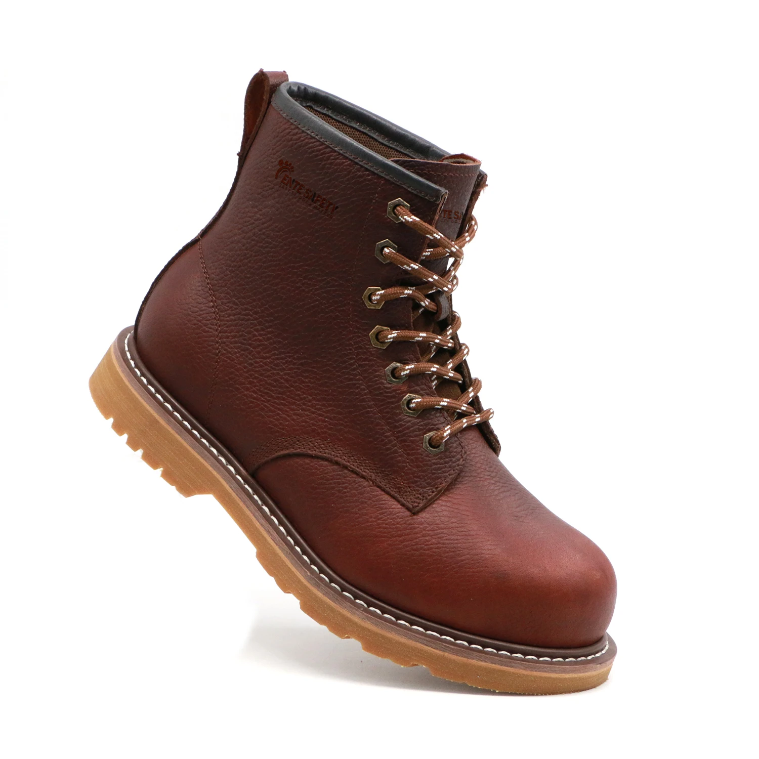 ENTE SAFETY mechanic safety shoes brown modern electrician outdoor ...