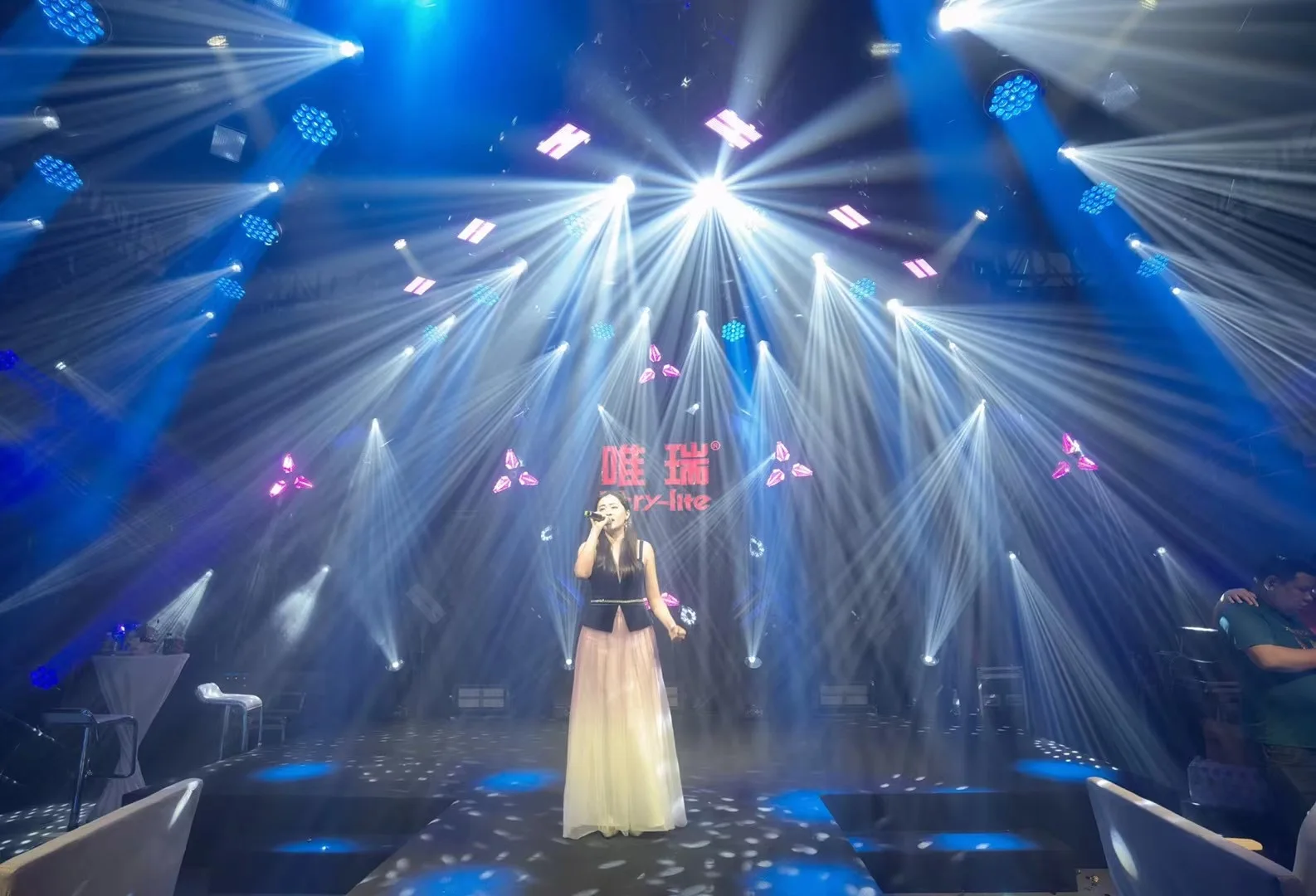 Led Beam Wash 7x40 Mini 7x40w Moving Head Bee Eye for Disco