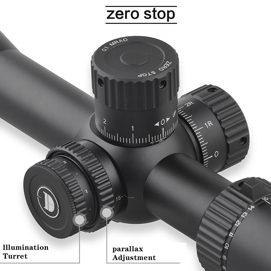 Alibaba.com: Discoveryopt 6-24x50 FFP Long Range Rifle Scope with Zero ...