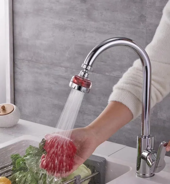 360-degree Universal Kitchen Faucet,Sprinkler,Pressurized Rotatable ...