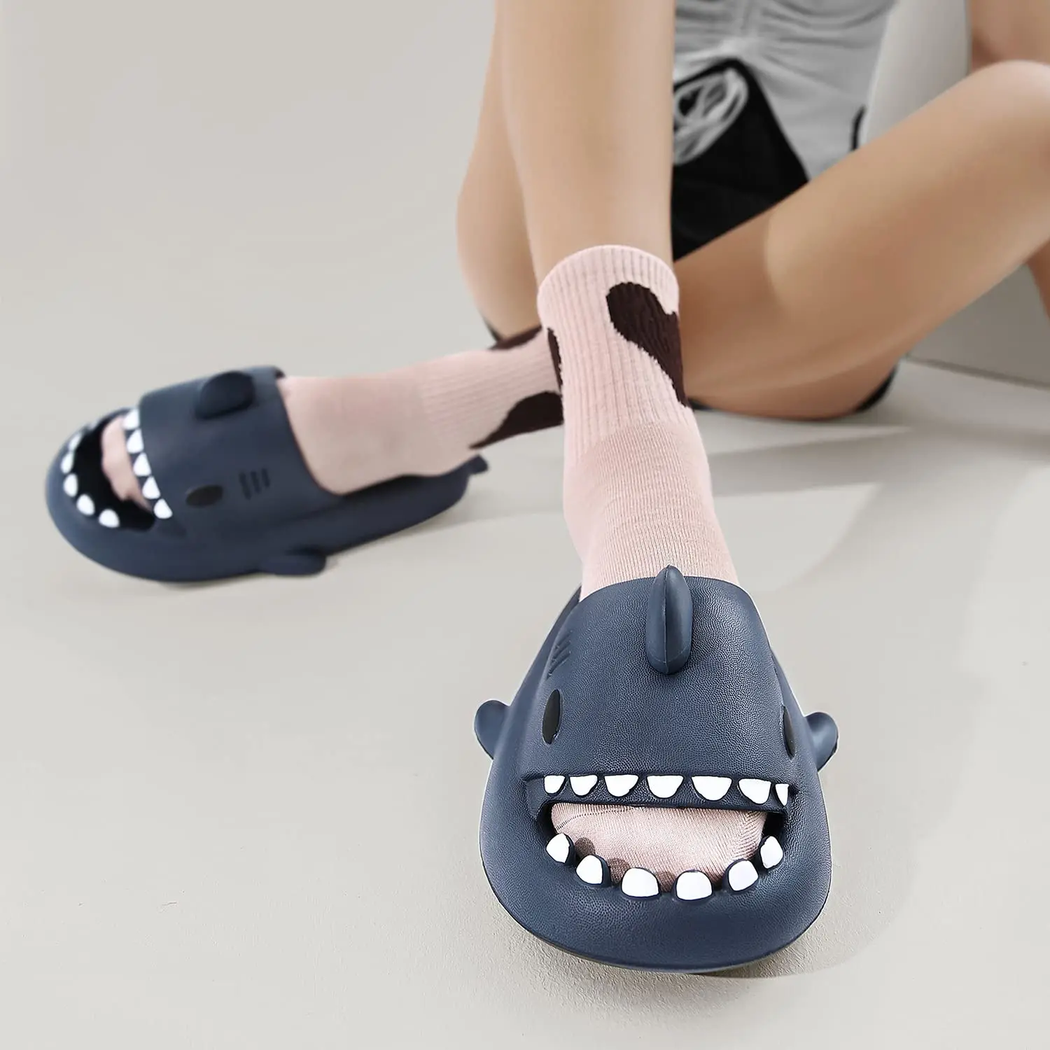 Cute Shark Slipper - Anti-Skid Flip Flops for Men & Women