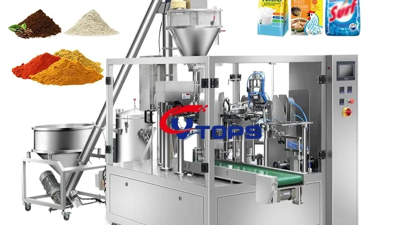 Automatic Pick Fill Seal Machine Rotary Seasoning Sealing Packing ...
