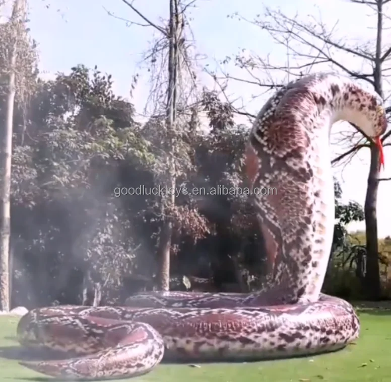 Giant Inflatable Snakes - 10ft Tall, Eye-Catching Replicas