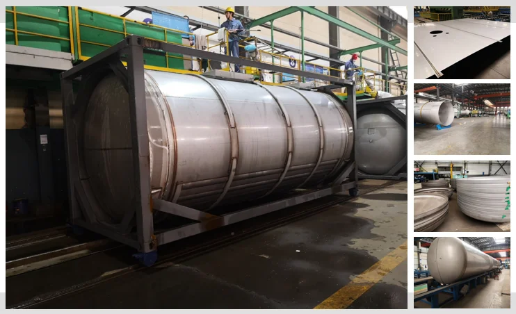 25000 Liters UN Portable T11 20ft ISO Tank Container