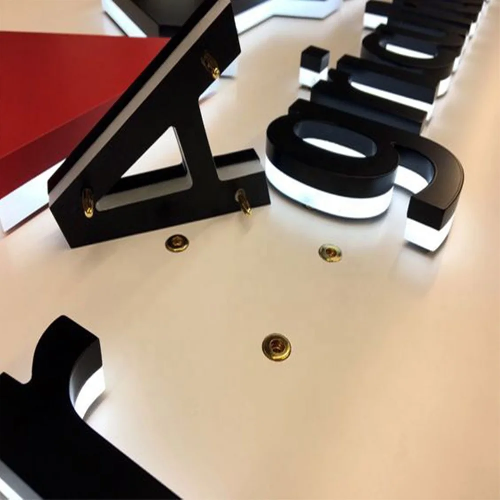 Custom Shop Store Front Logo - 3D LED Signage Solutions