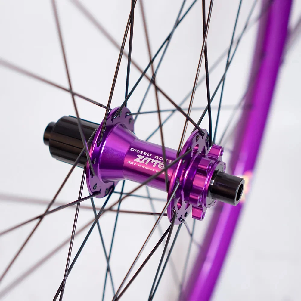 ZTTO MTB DR390 AM Enduro Tubeless Wheelset - 35mm Wide Rim