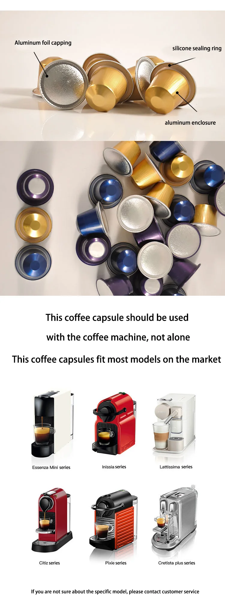 Aluminum Foils Lids Reuse Vertuoline Capsules Coffee Pods Compatible ...