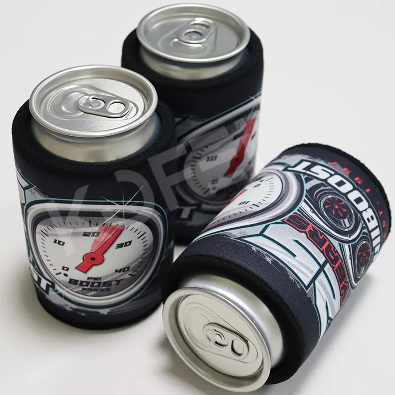 Custom High Quality Double Stitched Stubby Holders Overlocked Top And ...
