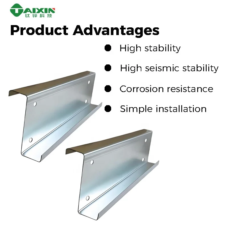 Cold-Formed U H Channels Z-Section Steel for Green Building Hot-Rolled ...