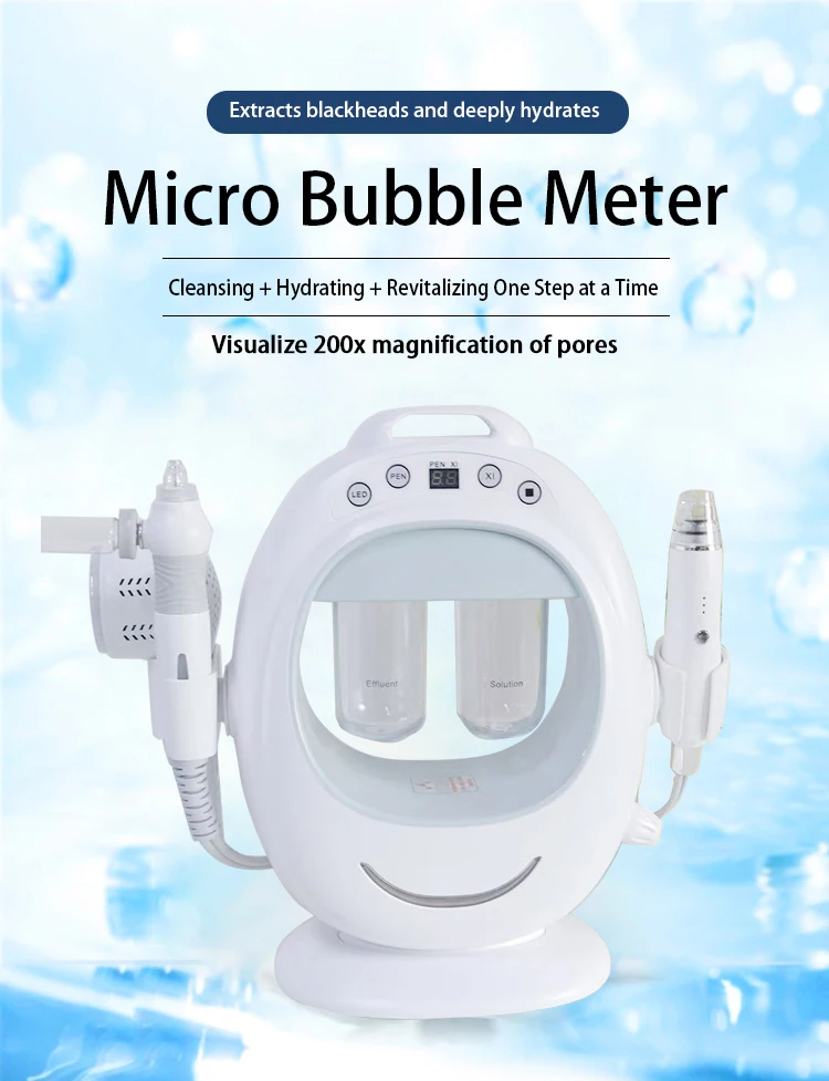 2026 Beauty 3 in 1 Bubble Beauty Instrument Multi-functional Skin ...