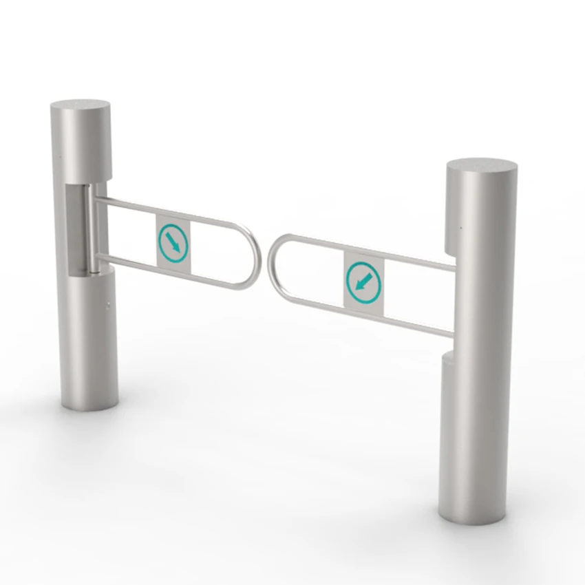 Automatic Supermarket Commercial Double Manual Swing Gate for Entrance ...