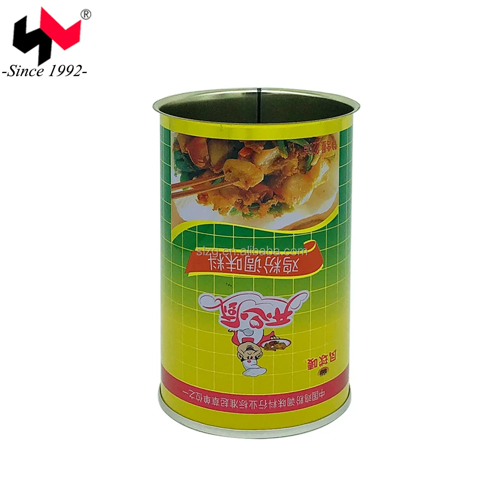 Customized Printing Empty Food Tin Cans Food Packing Metal Cans With ...
