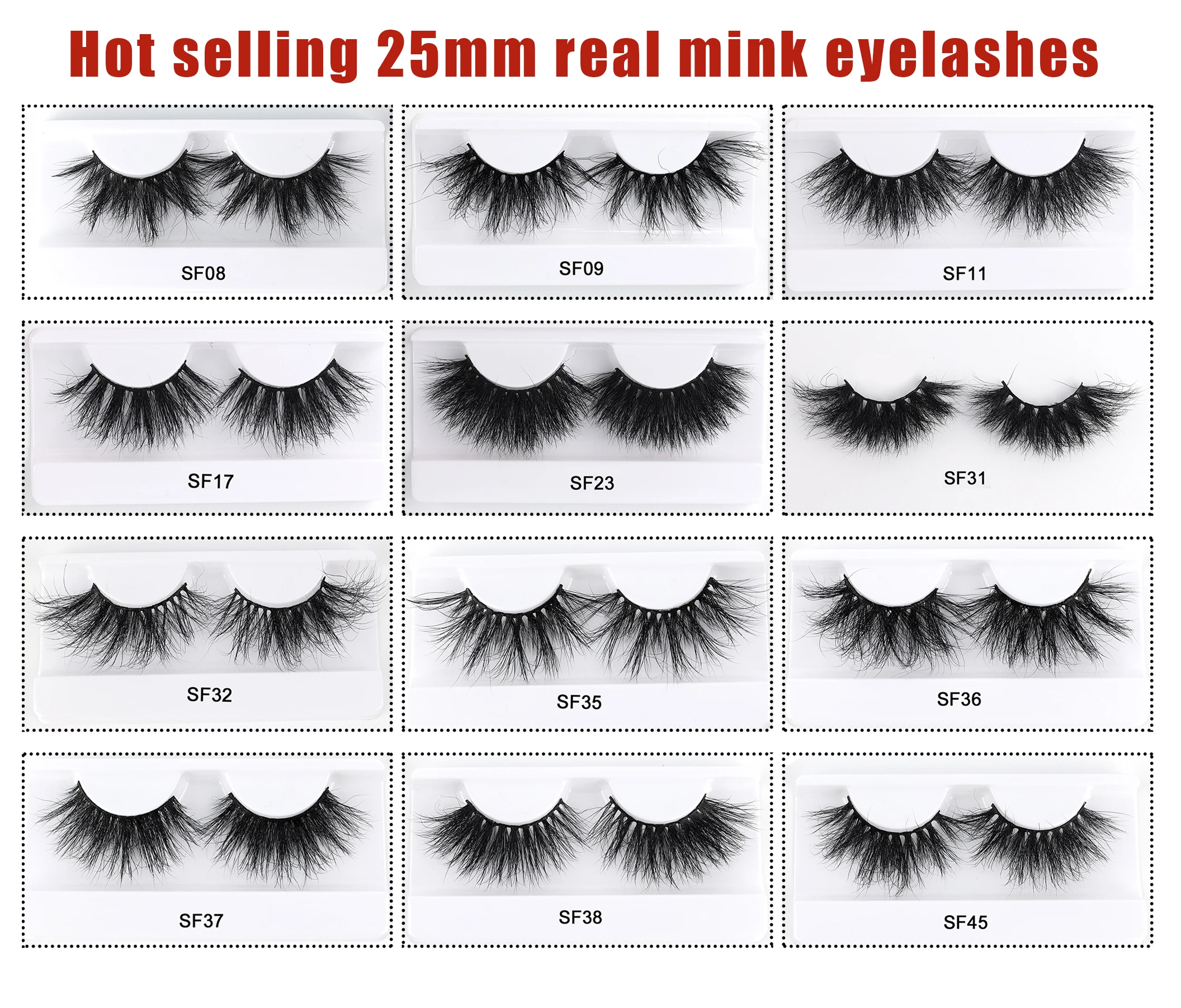 Wholesale Fake Mink Eye Lash - Soft, Fluffy, and Durable