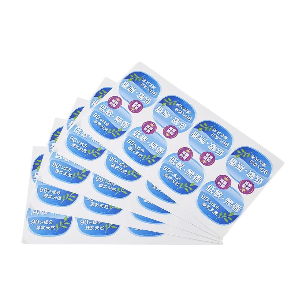 Hot Selling Oem Waterproof Adhesive Sticker Packaging Label Sticker For ...