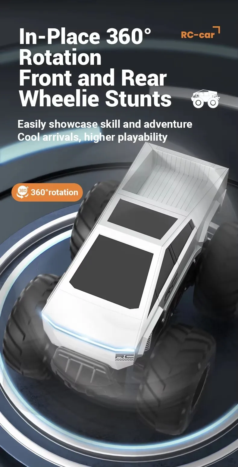 1:16 Remote Control Car - Tesla Cybertruck Model for Kids