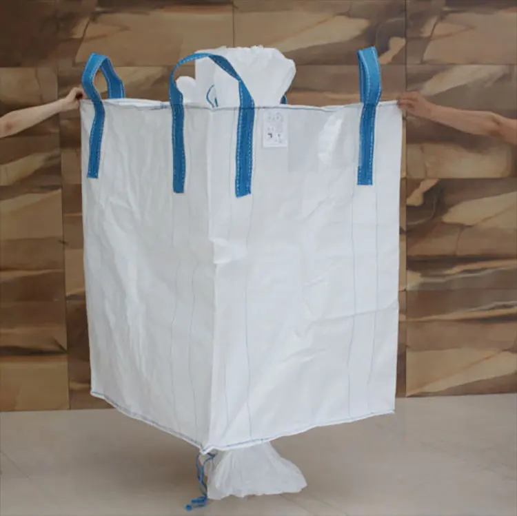 1 Ton Polypropylene FIBC Bulk Jumbo Big Bag 500Kg 1000Kg PP Woven Sugar ...