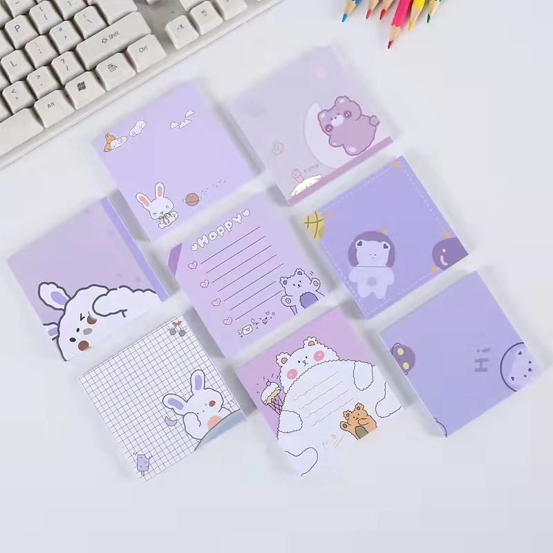 5x5 Sticky Note Clear Translucent Notes Recycled Custom Vellum Sticky Notes