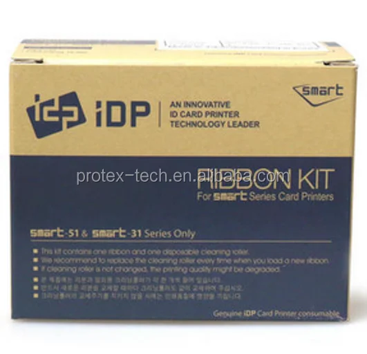 Idp Smart-51 & 31 Ymcko Full Colour Ribbon 659366 250 Prints - Buy Idp ...