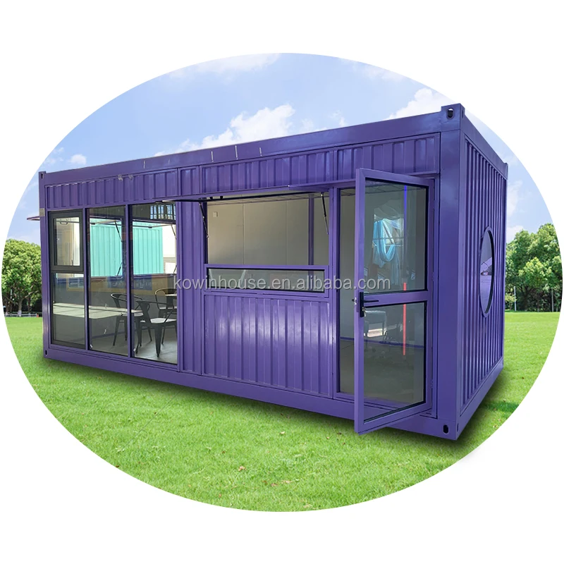 Hot sale portable mobile shipping container bar veding ice cream coffee ...