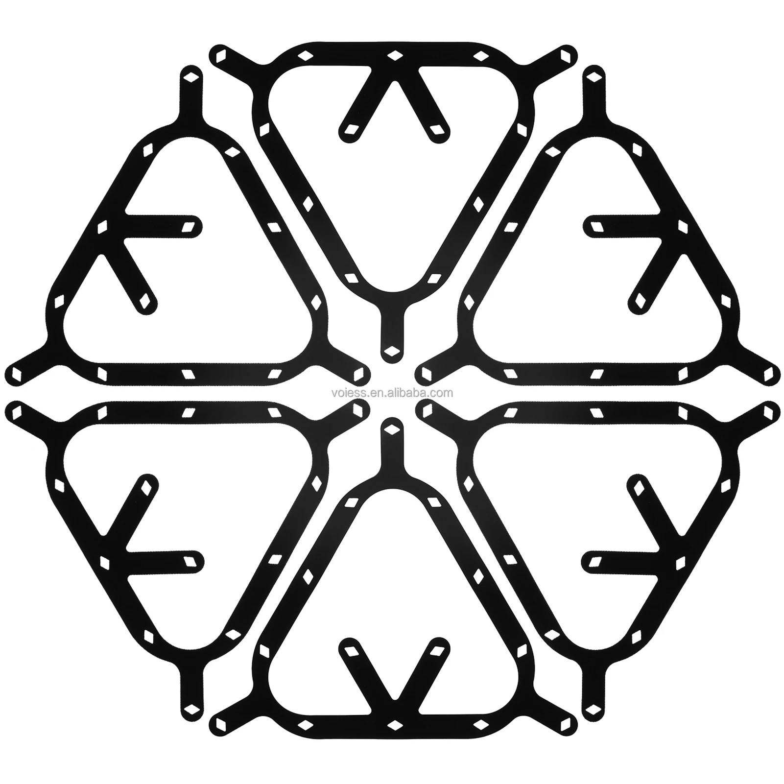 6pcs / 1pcs Magic Ball Rack Billiard Rack Triangle Cue Ball Accessories ...