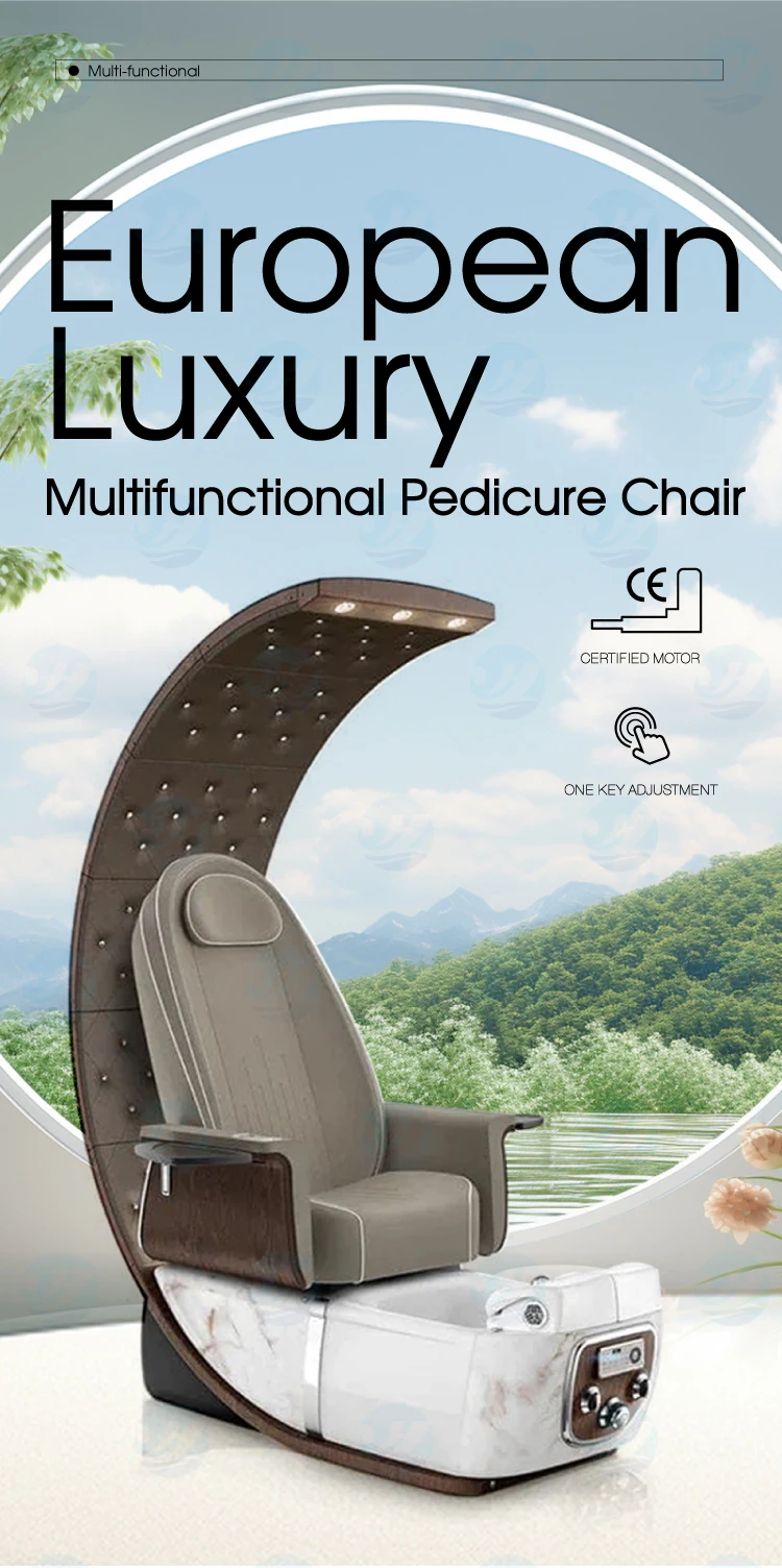 Multi Functional Electric Reclining Pedicure Manicure Chair Whirlpool ...