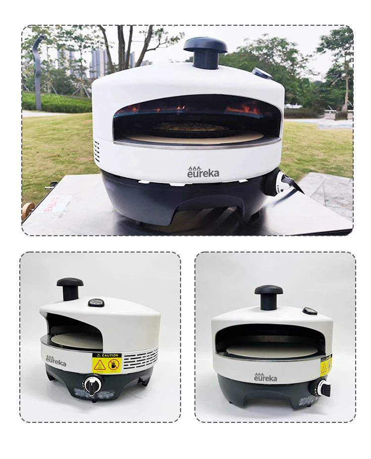 Eureka 16 Inch Gas Pizza Oven - Efficient Outdoor Cooking