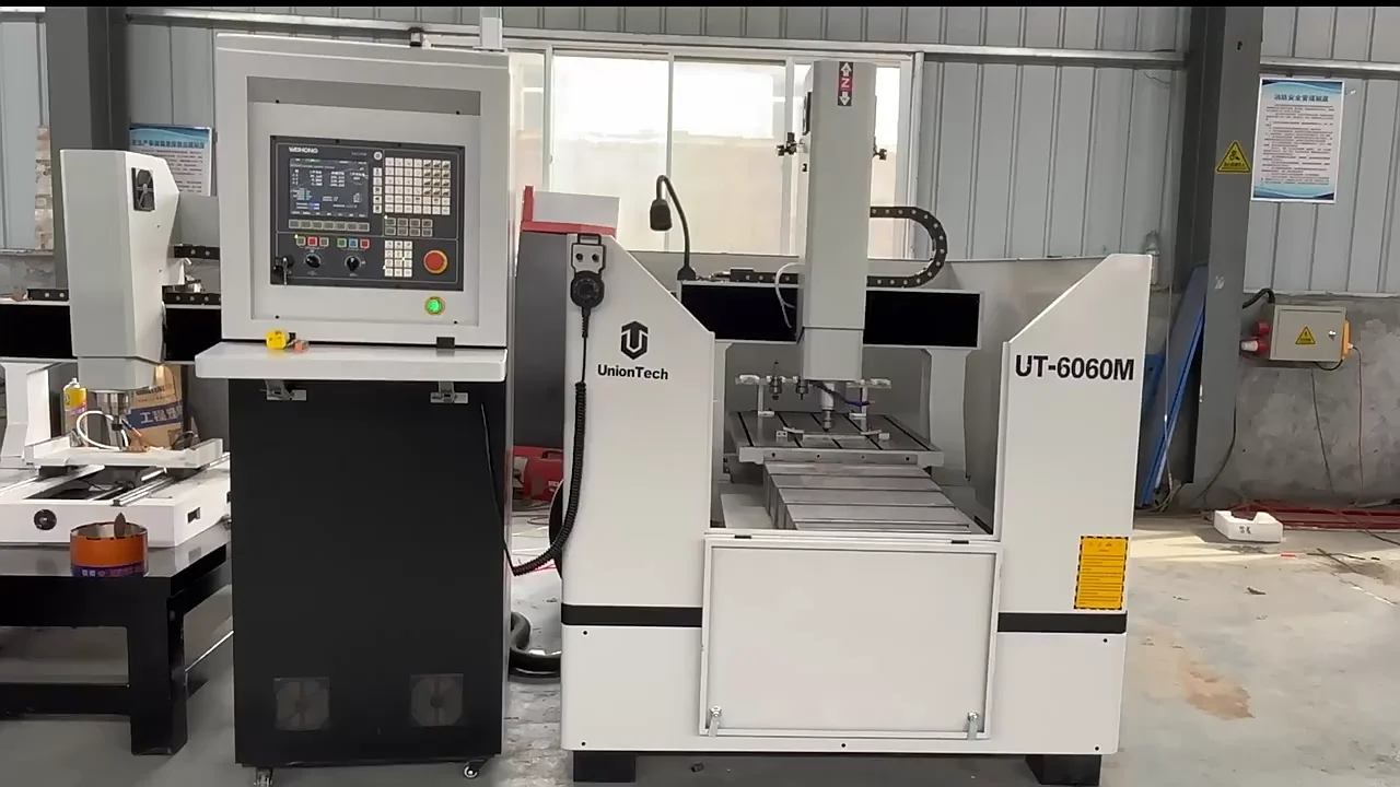 China Manufacturer 6060 6040 Metal Small Milling Cnc Router Machine For ...