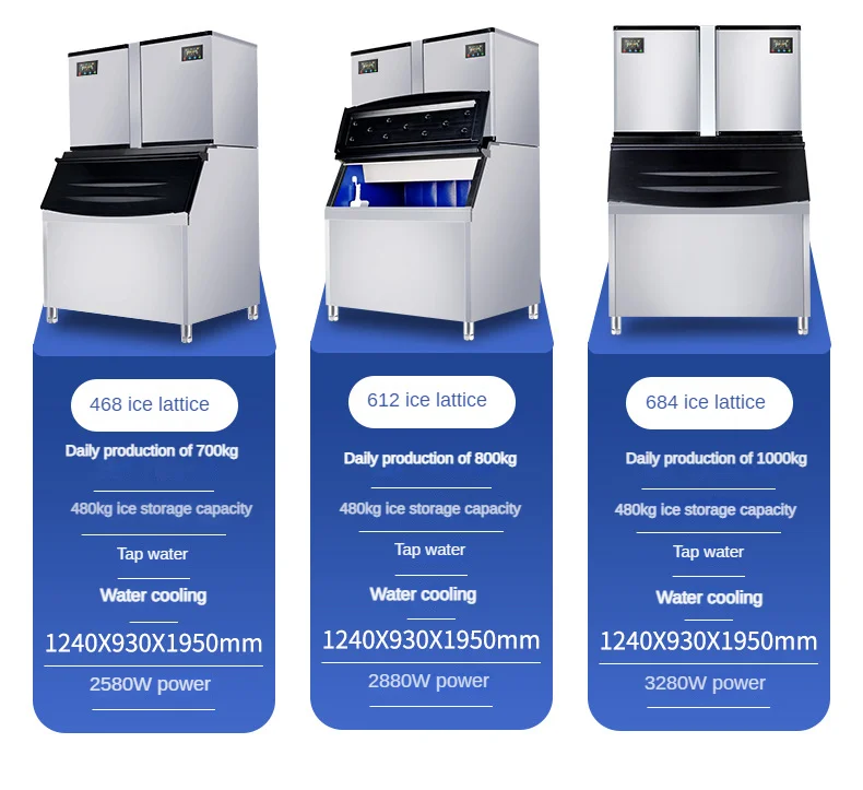 Ice Maker Commercial 200kg-1000kg - Automatic & Efficient