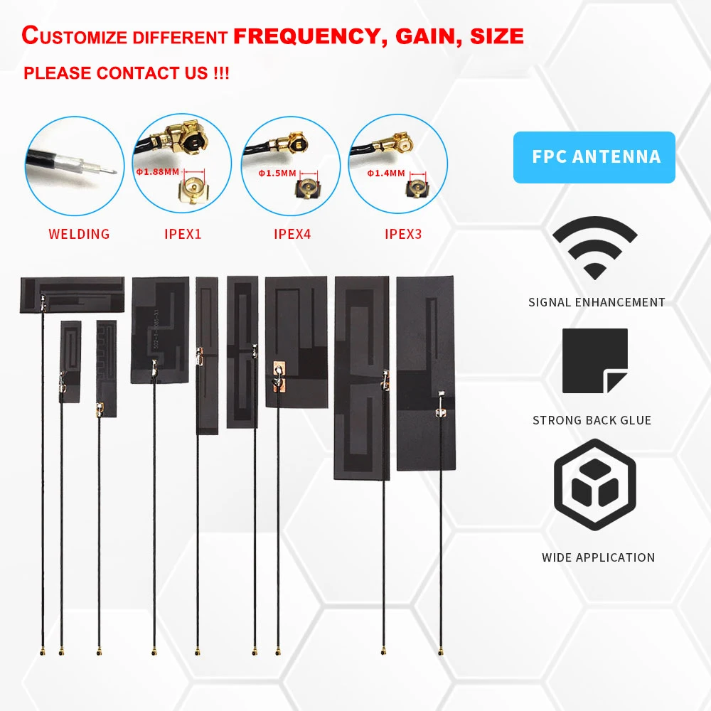 Custom 868 915mhz Telemetry PCB Antenna - High Gain Lora Wireless