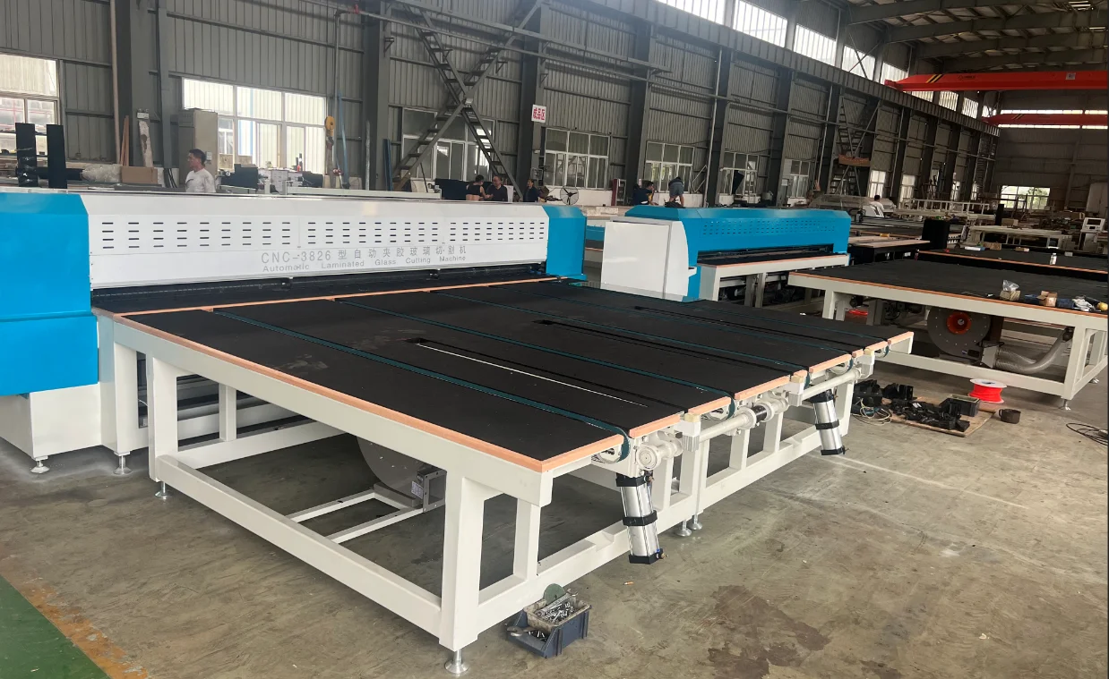 Multifonctional CNC Laminated Glass Cutting Machine Advanced Lifting ...
