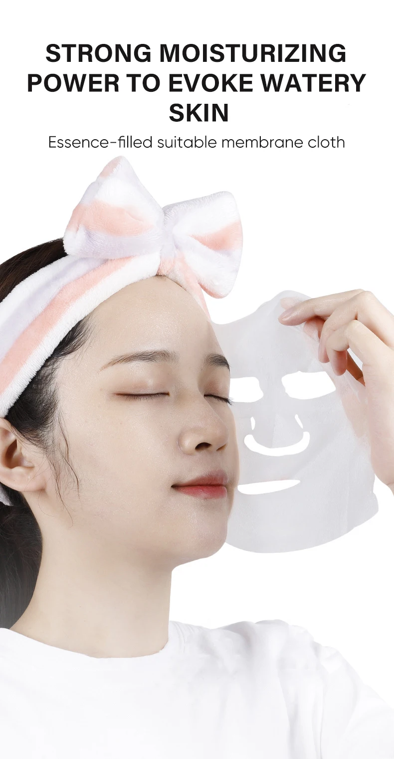 25ml*10pcs Houttuynia Cordata Deep Moisturizing Facial Mask Whitening ...