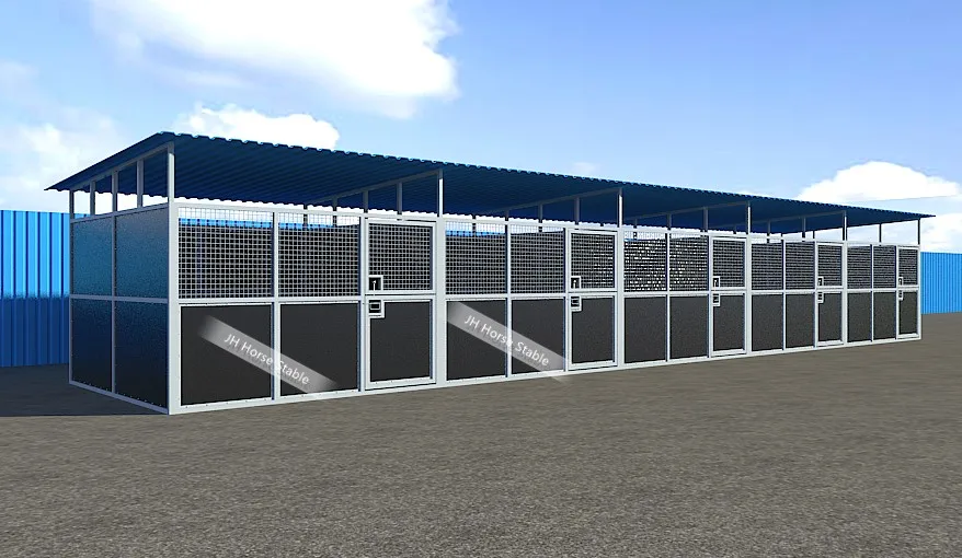 Customized Horse Stable Stalls - Quick Assembly & Safety