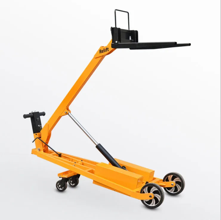 Small Simple Portable Electric Forklift Truck - Liediao