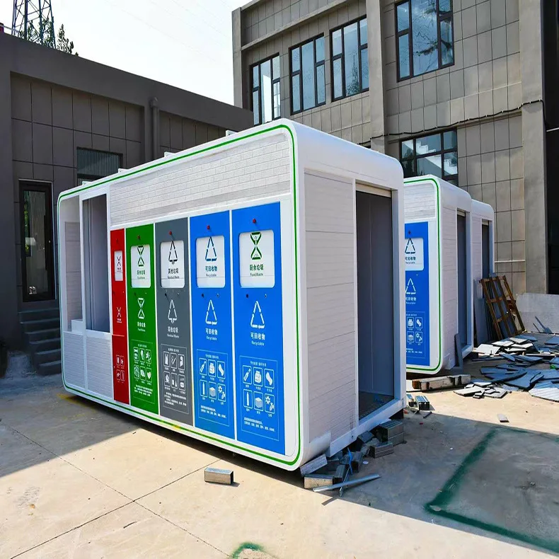 Factory Customised smart Waste Bin with Sun Panel Intelligent Waste ...